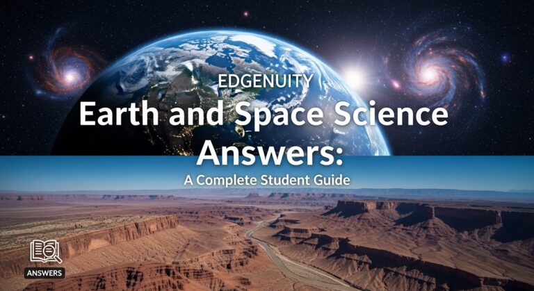Edgenuity Earth and Space Science Answers: A Complete Student Guide